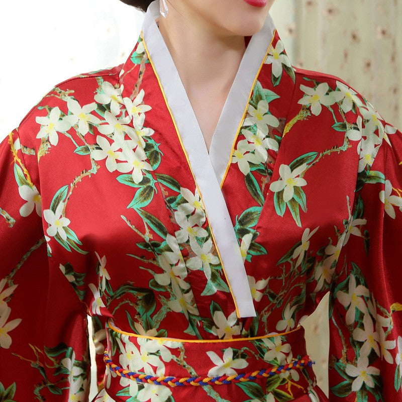 Japanese Kimono Costume Robe Vintage Yukata – IDREAMMART