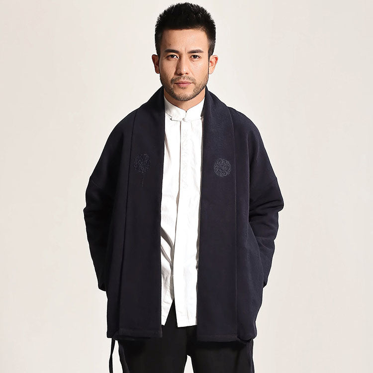 Signature Cotton Chinese Coat Zen Coat Cardigan – IDREAMMART