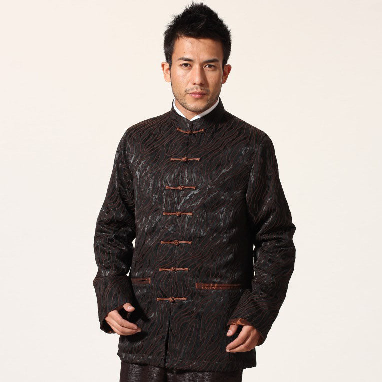 Dark Fringe Traditional Chinese Jacket Kung Fu Coat – IDREAMMART