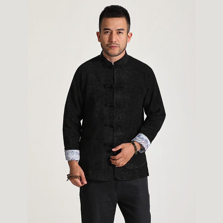 Turned Cuff Traditional Kung Fu Jacket Chinese Tunic Suit – IDREAMMART